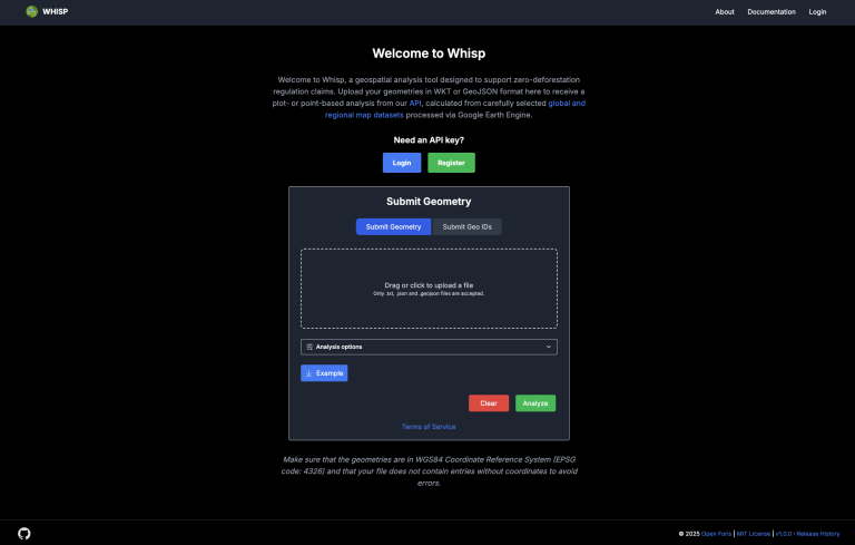 Whisp – Open Foris